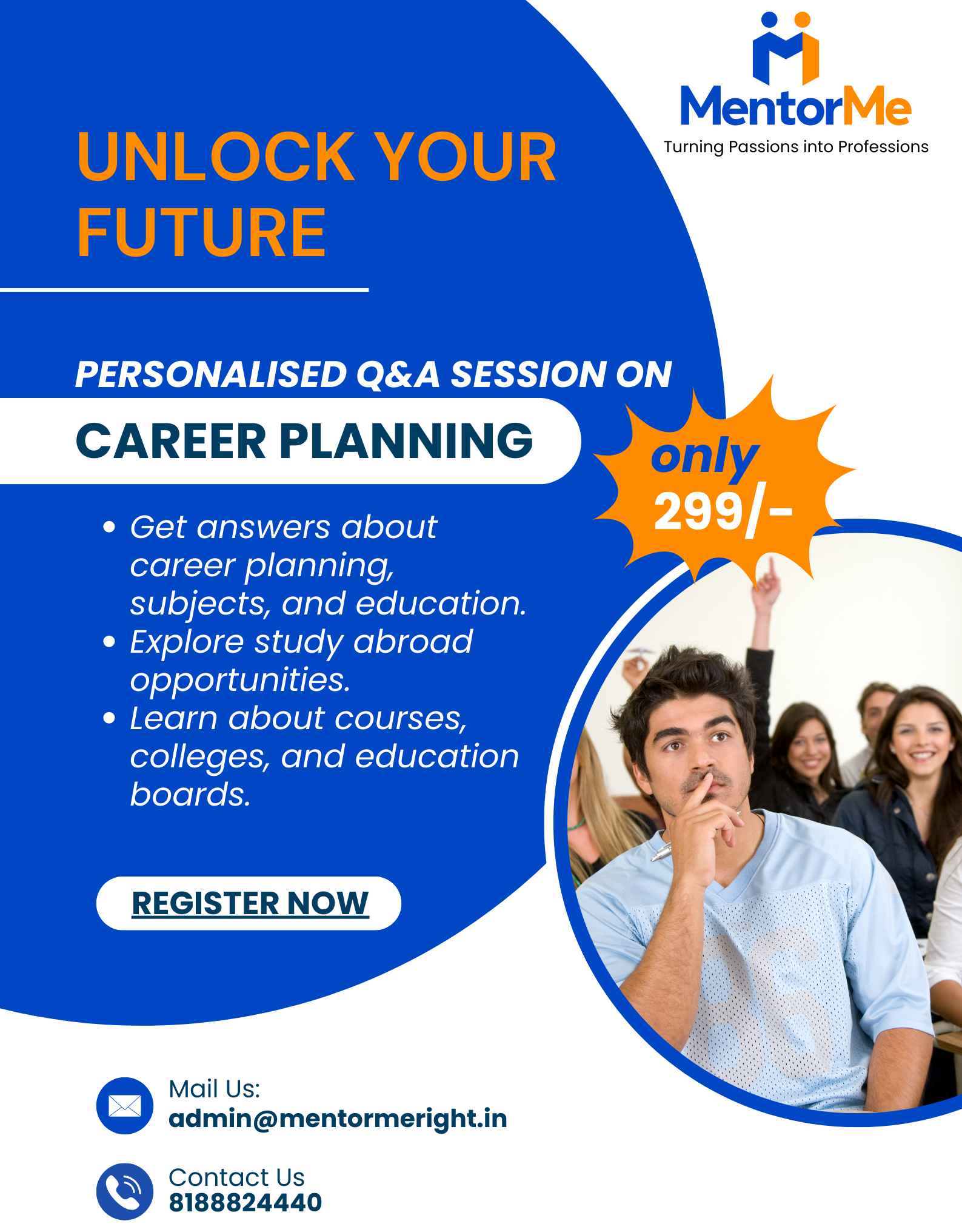 Career Guidance Platform in India | MentorMe